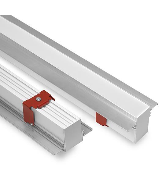 Light : TRIMLESS PROFILE WHITE FOR LINEAR LIGHTING WITH ON-OFF DRIVER ...